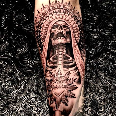 Santa Muerte Tattoo Ideas: Stunning Designs & Meanings - CGS Connect