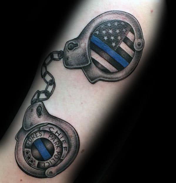 Thin Blue Line Tattoo: Meaning & Design Ideas - CGS Connect